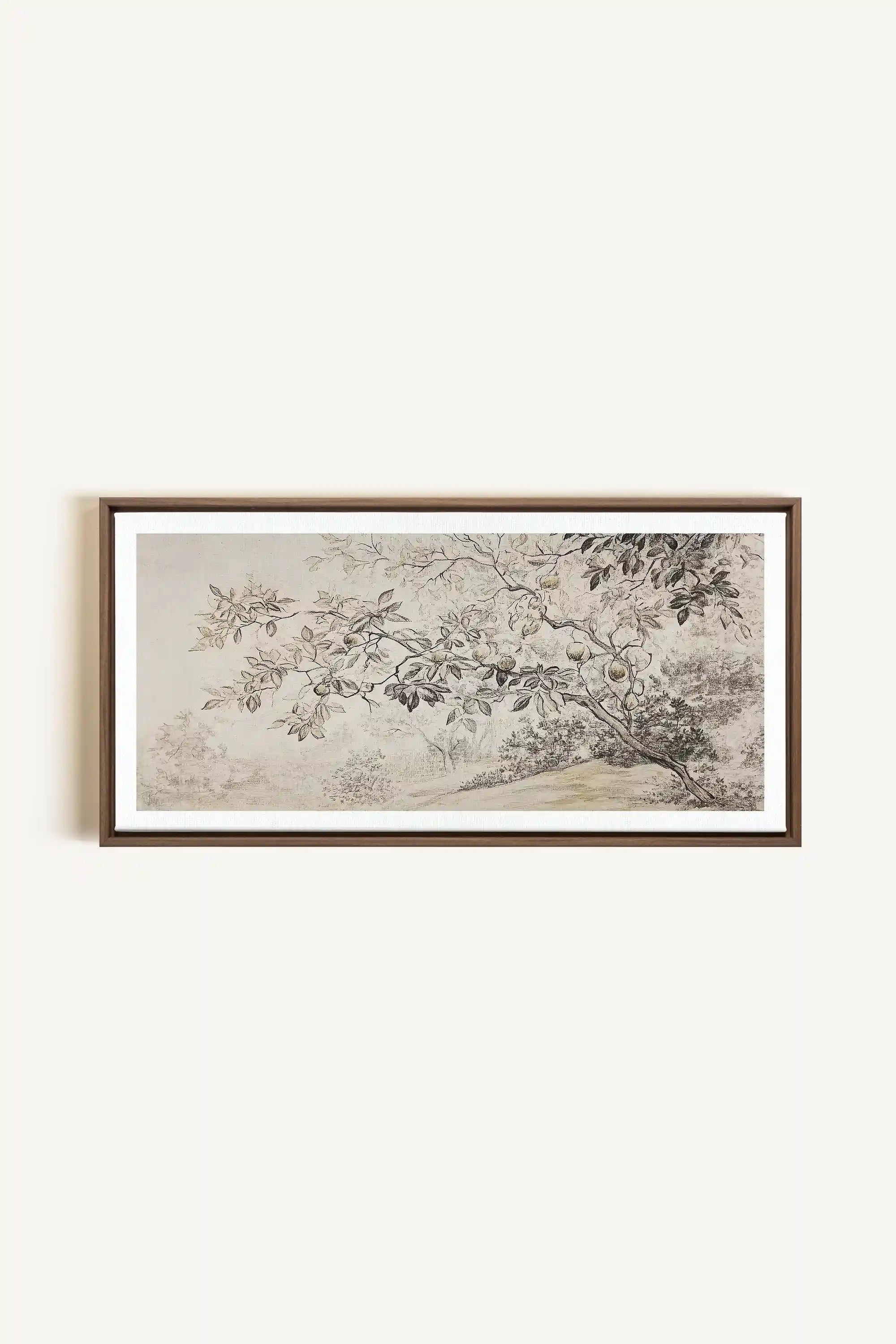 GOLDEN HARVEST, Artwork on stretched canvas, framed in Oak Brown ...